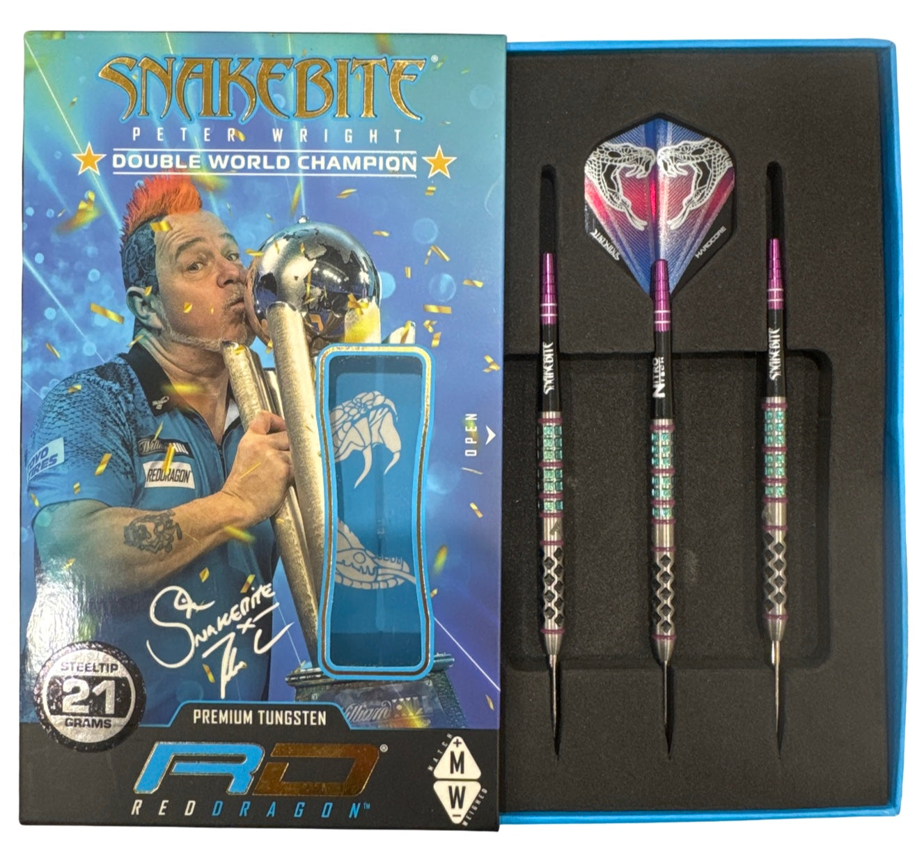 Red Dragon Snakebite Darts 21g - Venomous Trade In - On Point Darts ...